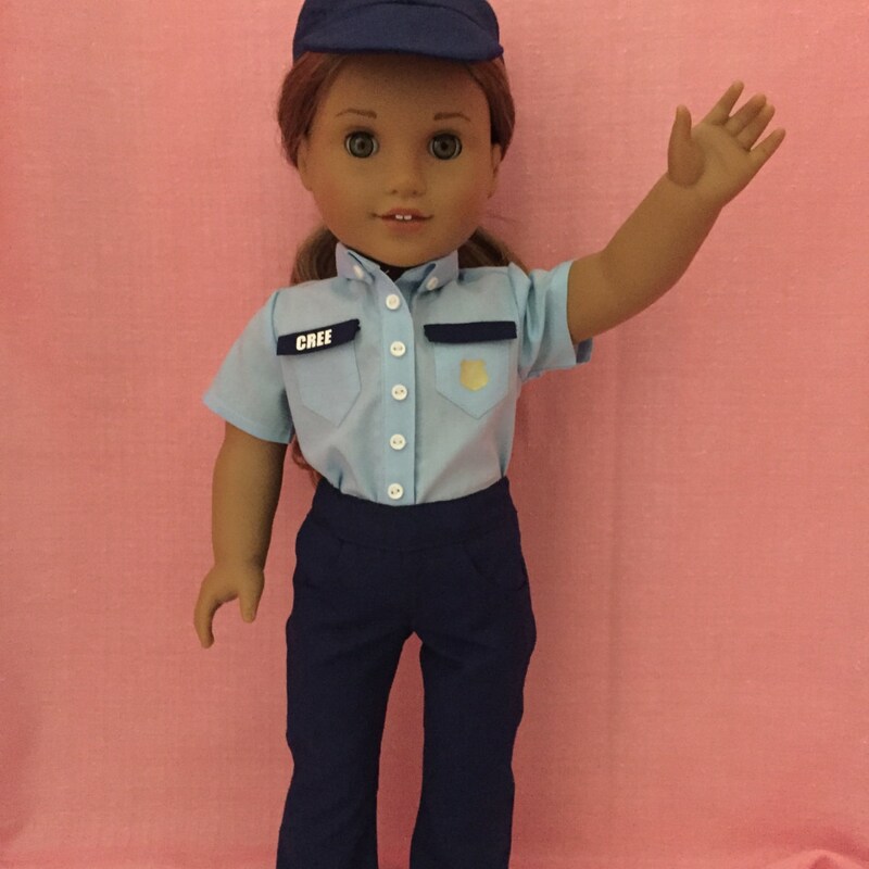Police Outfit for Doll - Etsy