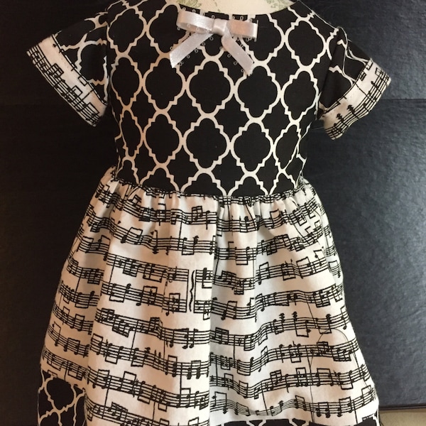 Music Note Dress - Etsy