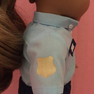 Doll Clothes, Sheriff, or Police Uniform, Cap Included, Free ...