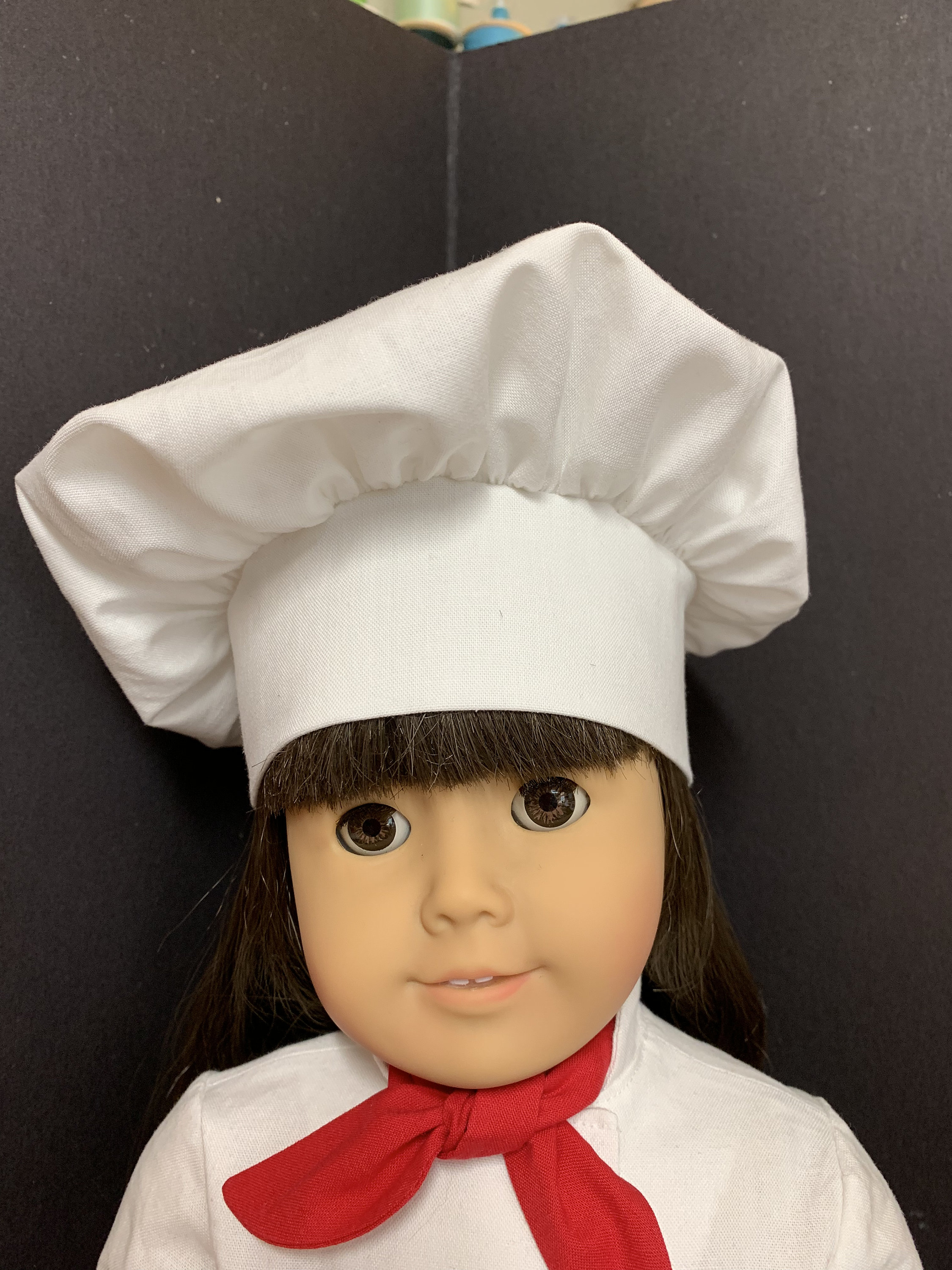 Doll Chef Whites, Doll Clothes, 4 Piece, Toque Blanche, Dolls Chef ...