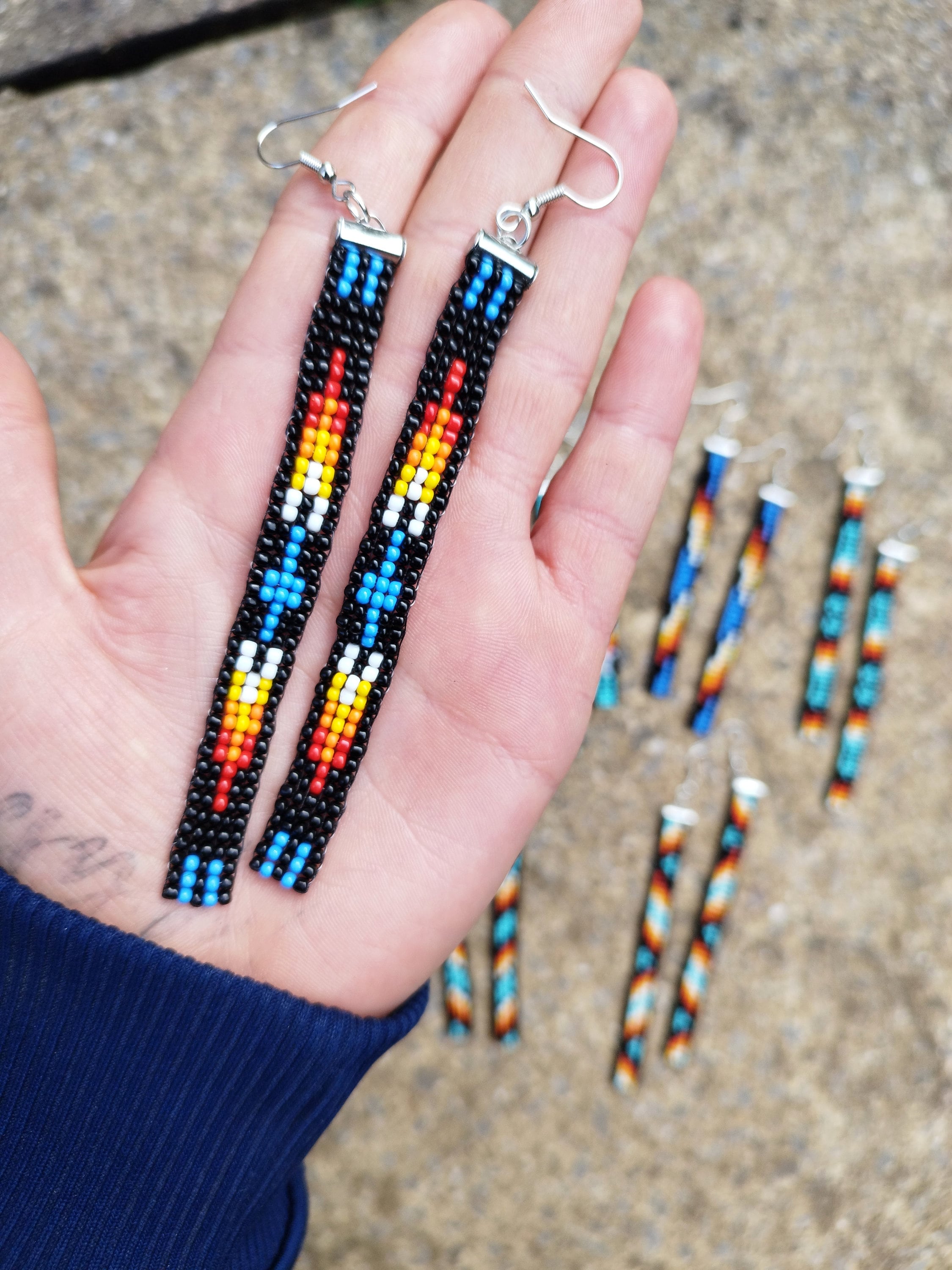 Native American Inspired Earrings Southwestern Earrings Tribal Earrings ...