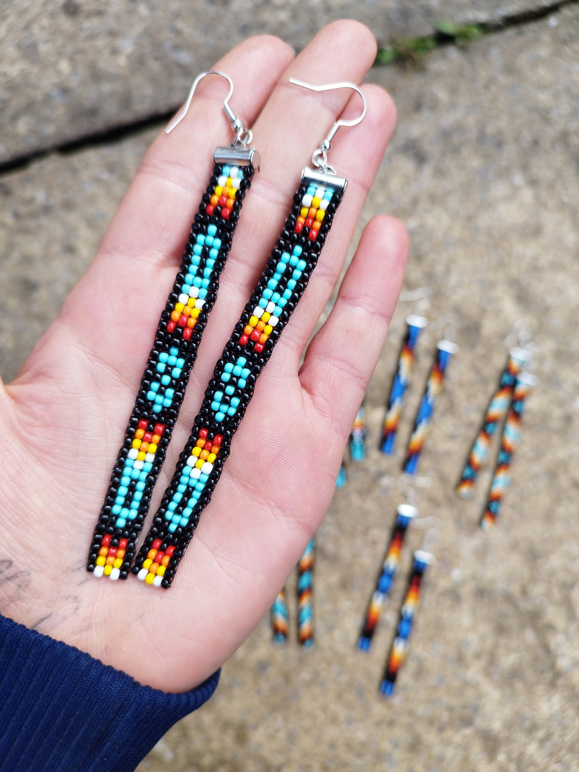 Native American Inspired Earrings Southwestern Earrings Tribal Earrings ...