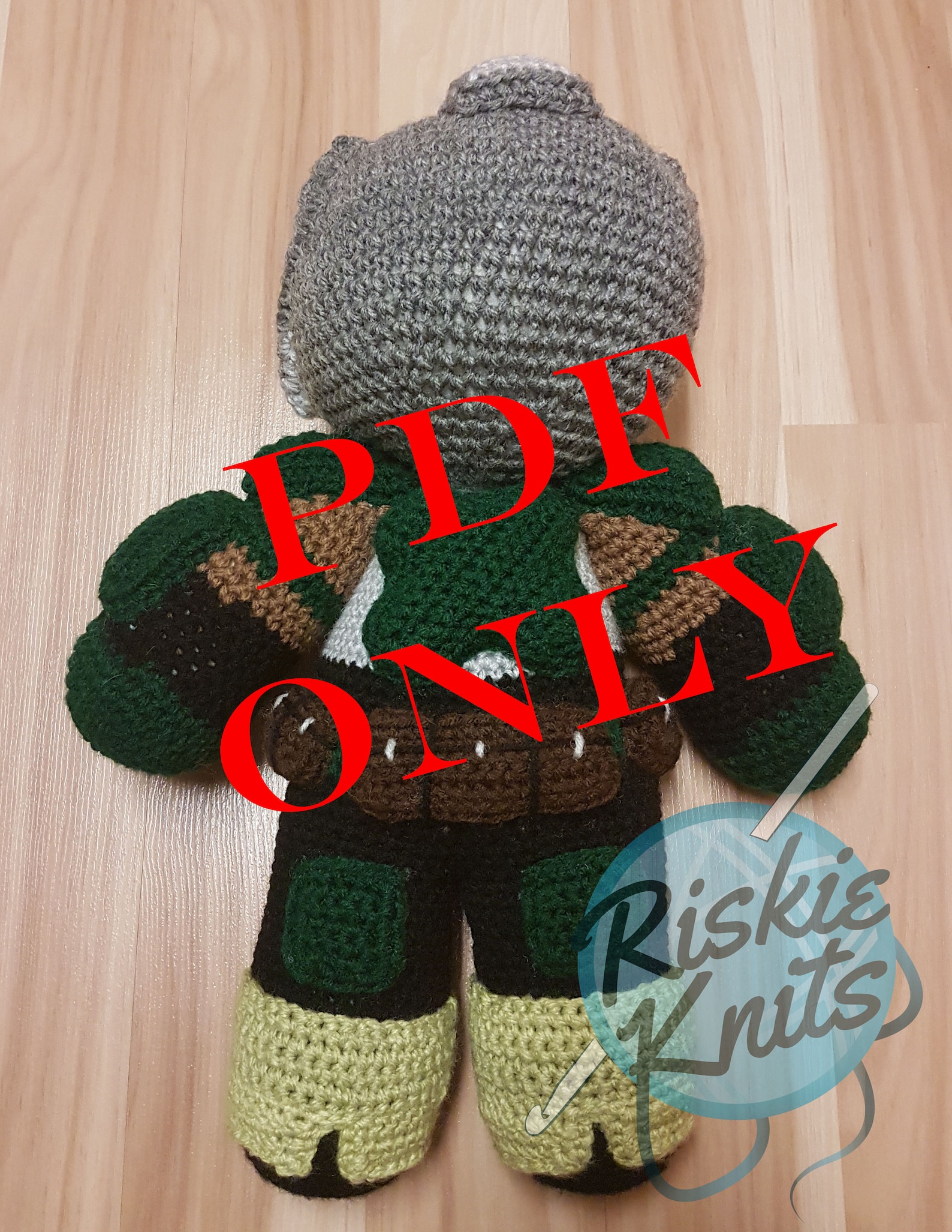 Doom: the Doom Slayer Inspired Crochet Pattern - Etsy