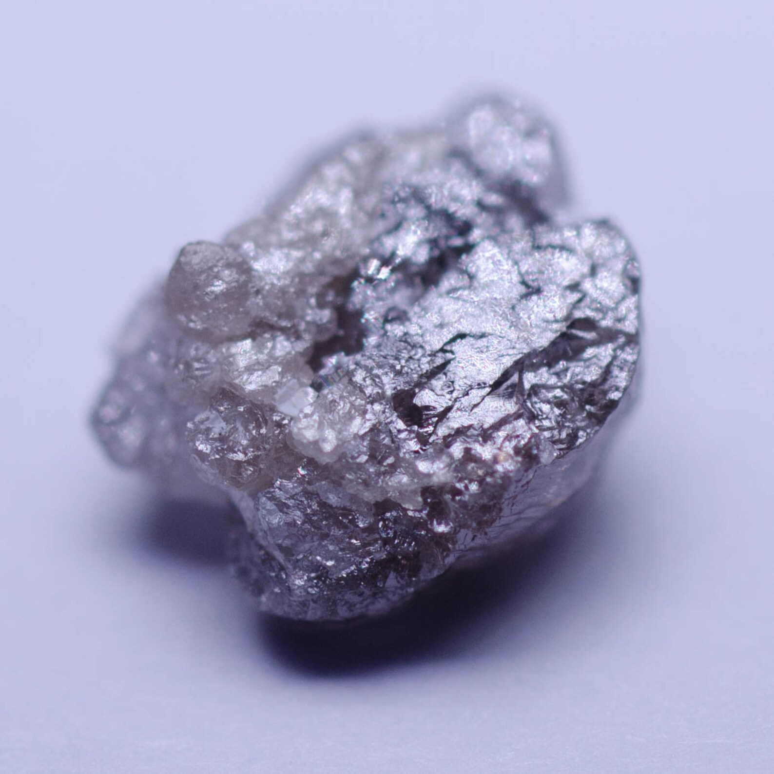 0.98 Carat GRAY IRREGULAR Diamond Natural Rough Untreated - Etsy