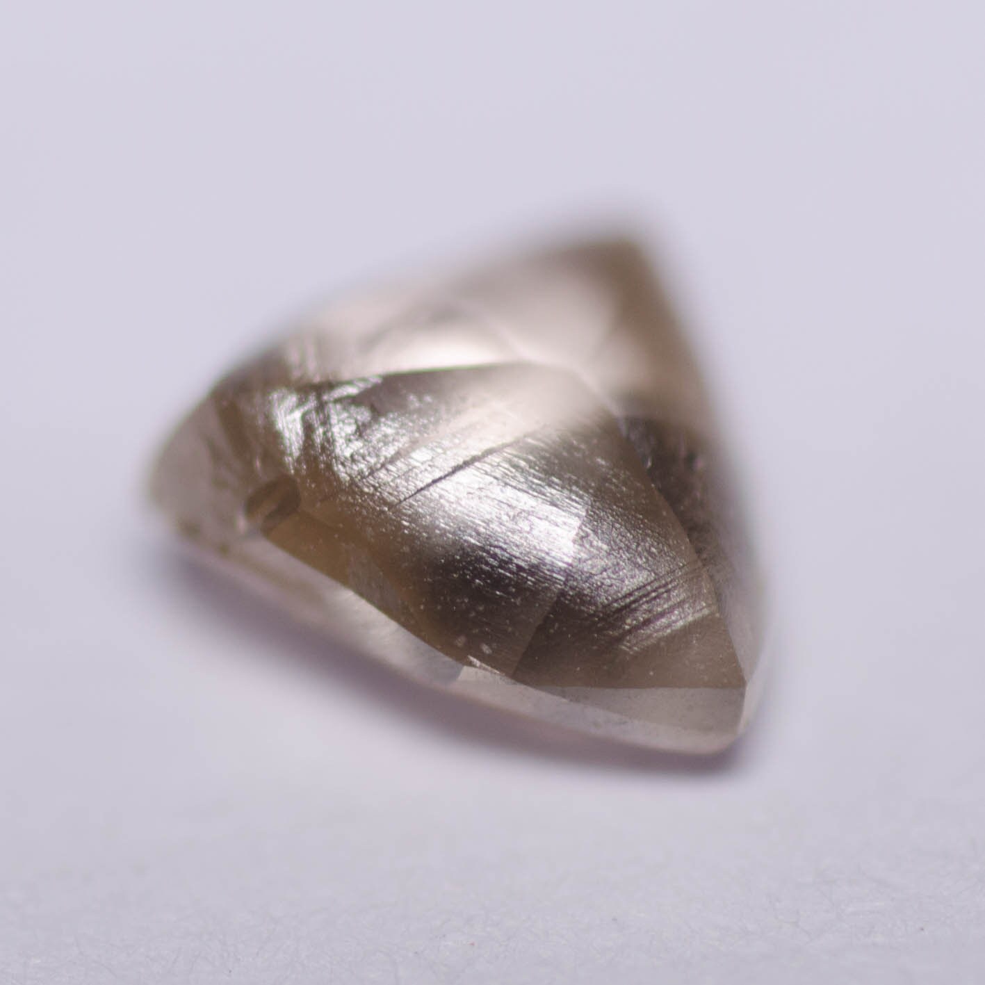 0.52 Carat BROWN TRIANGLE Diamond Natural Rough Untreated - Etsy