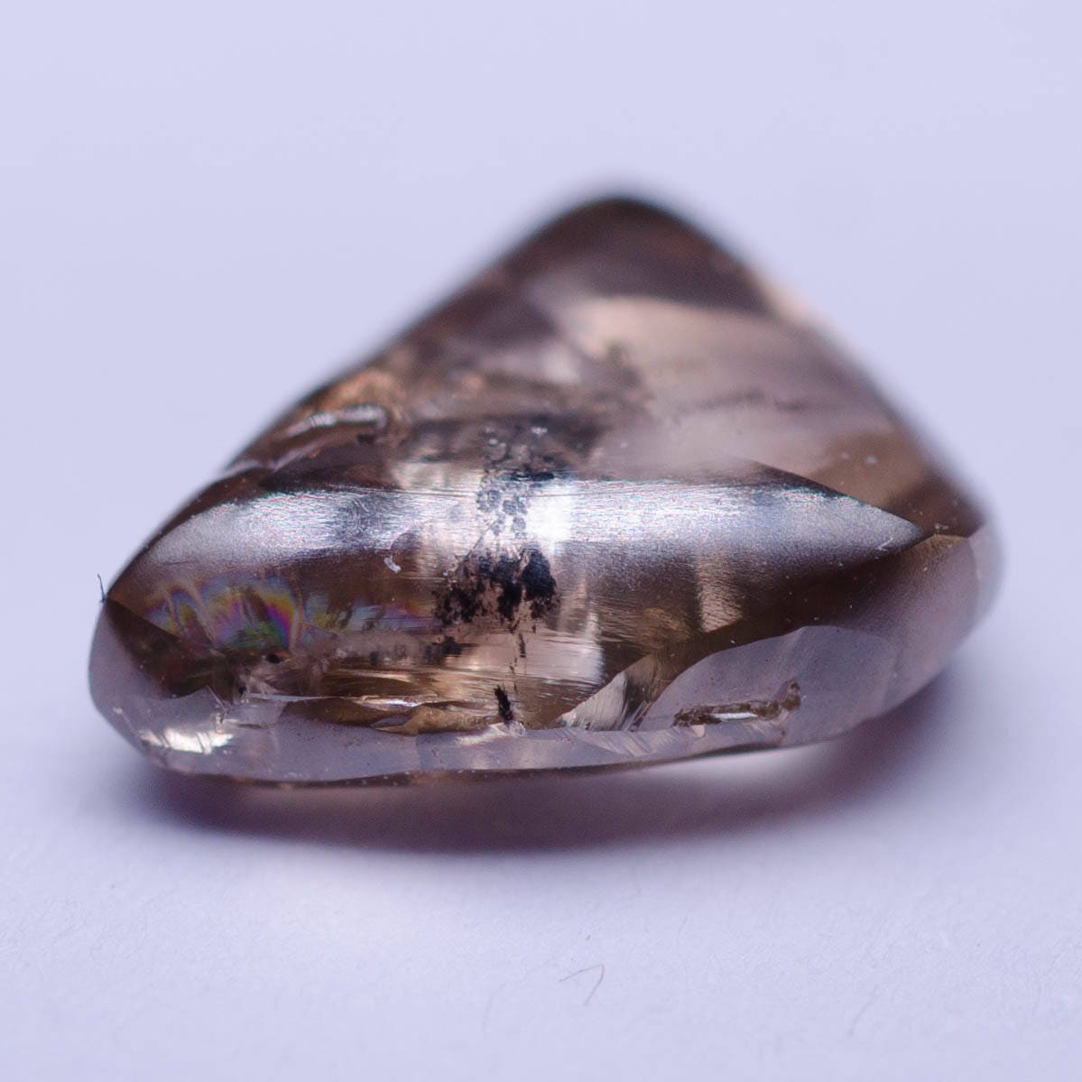 1.72 Carat BROWN TRIANGLE Diamond Natural Rough Untreated - Etsy