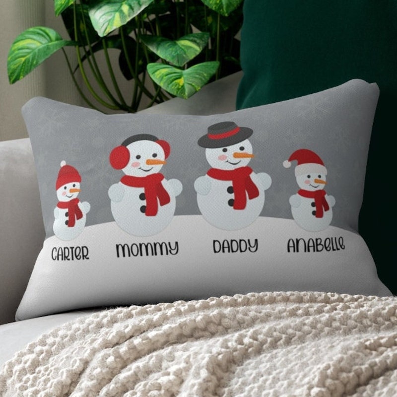 Snowman Pillows - Etsy