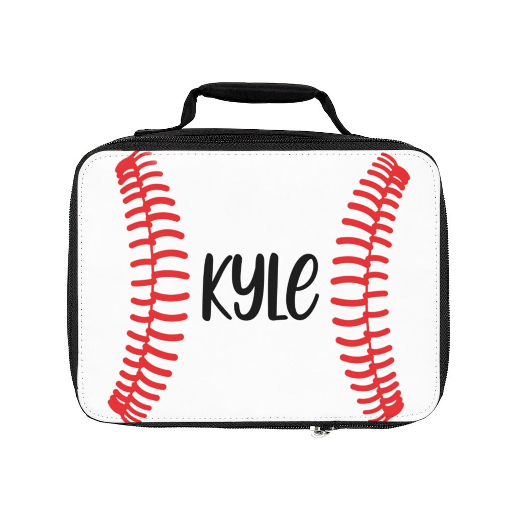 Custom Lunch Box Personalized Lunch Box Baseball Lunch Box - Etsy