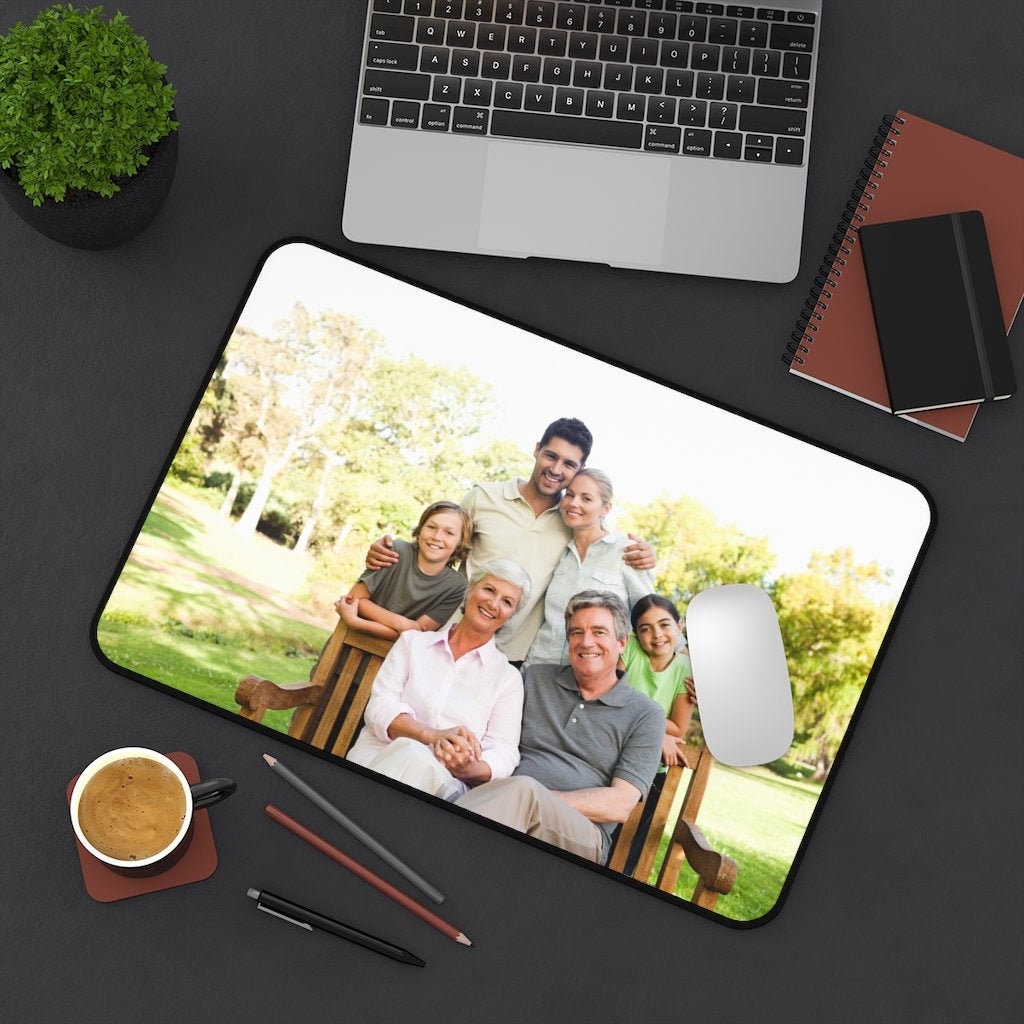 Custom Desk Mat Custom Photo Picture Mat Personalized Desk - Etsy