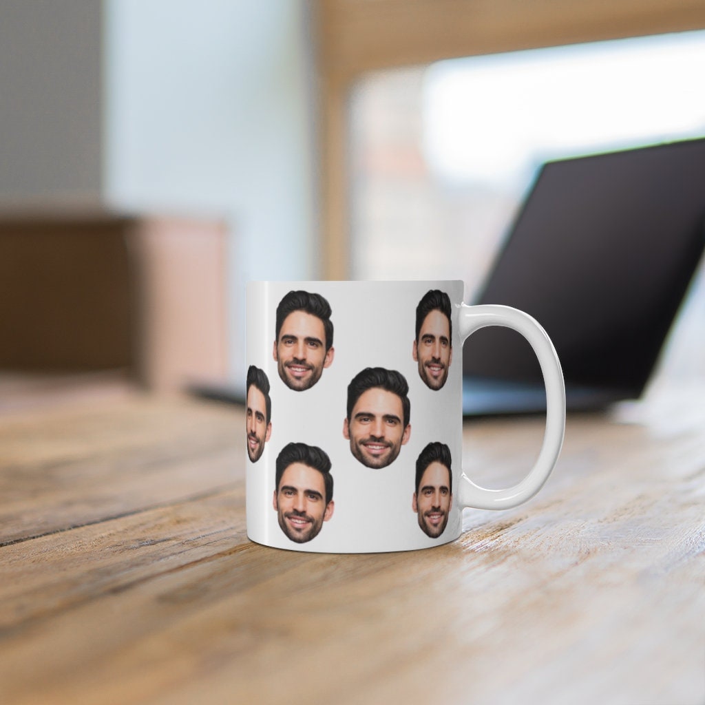 Custom Face Mug - Personalized Coffee Mug - Custom Face Gift - Picture ...
