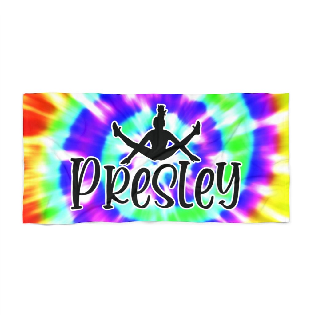 Cheer Beach Towel - Personalized Cheer Towel - Cheerleader Gift - Cheer ...