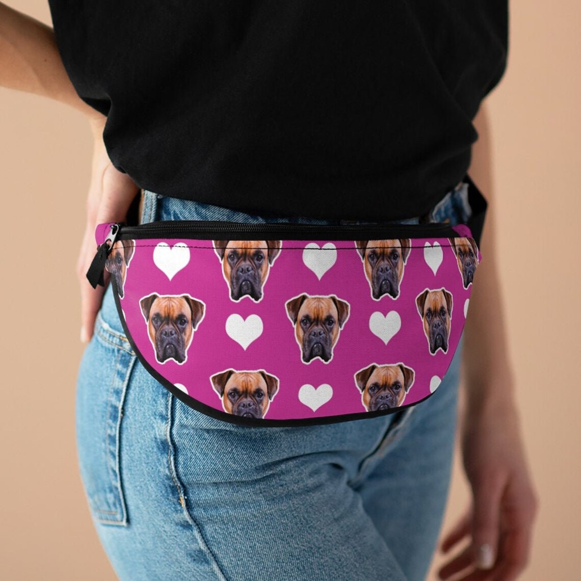 Dog Fanny Pack - Custom Fanny Pack - Photo Fanny Pack - Personalized ...