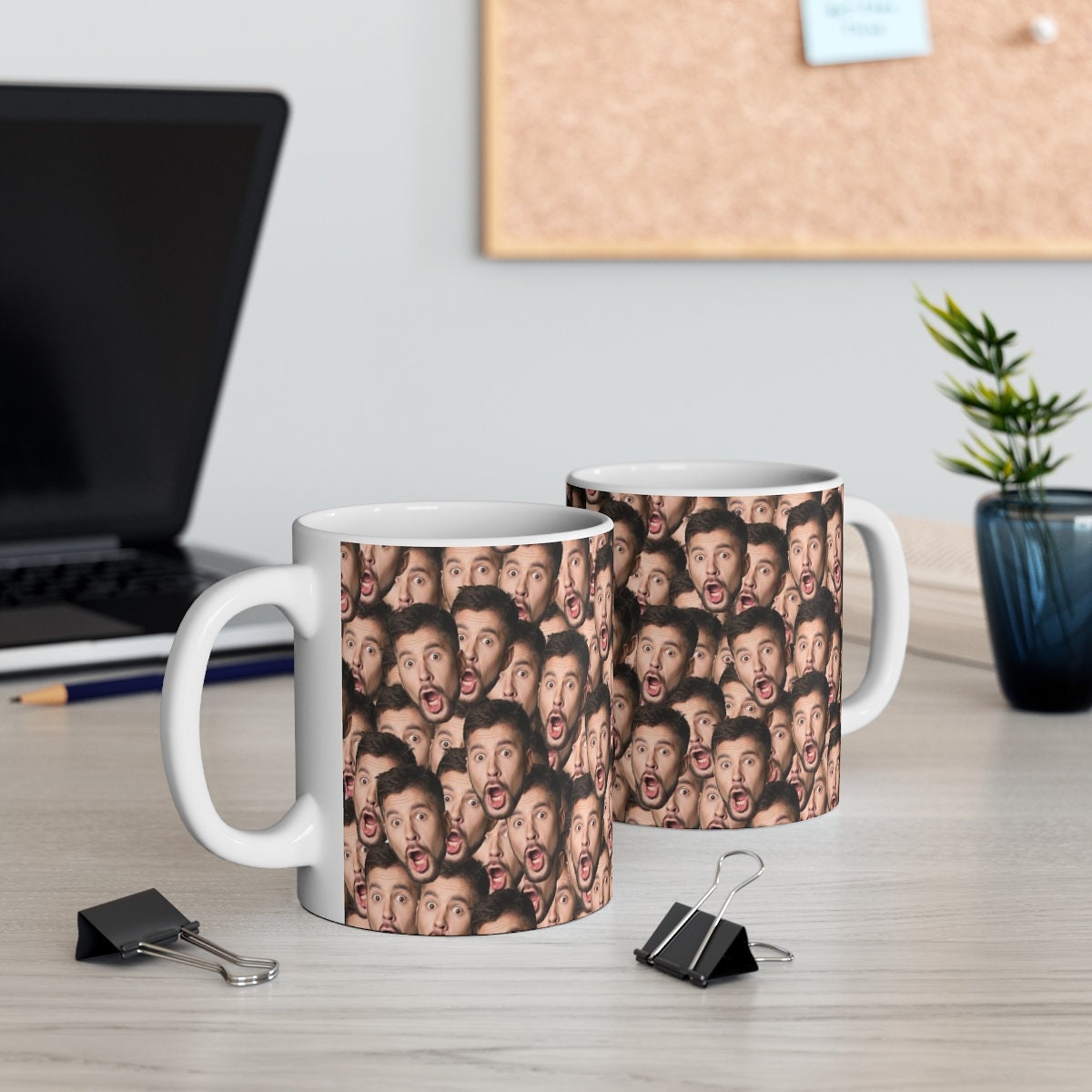 Multiple Face Mug Custom Face Mug Personalized Coffee Mug - Etsy
