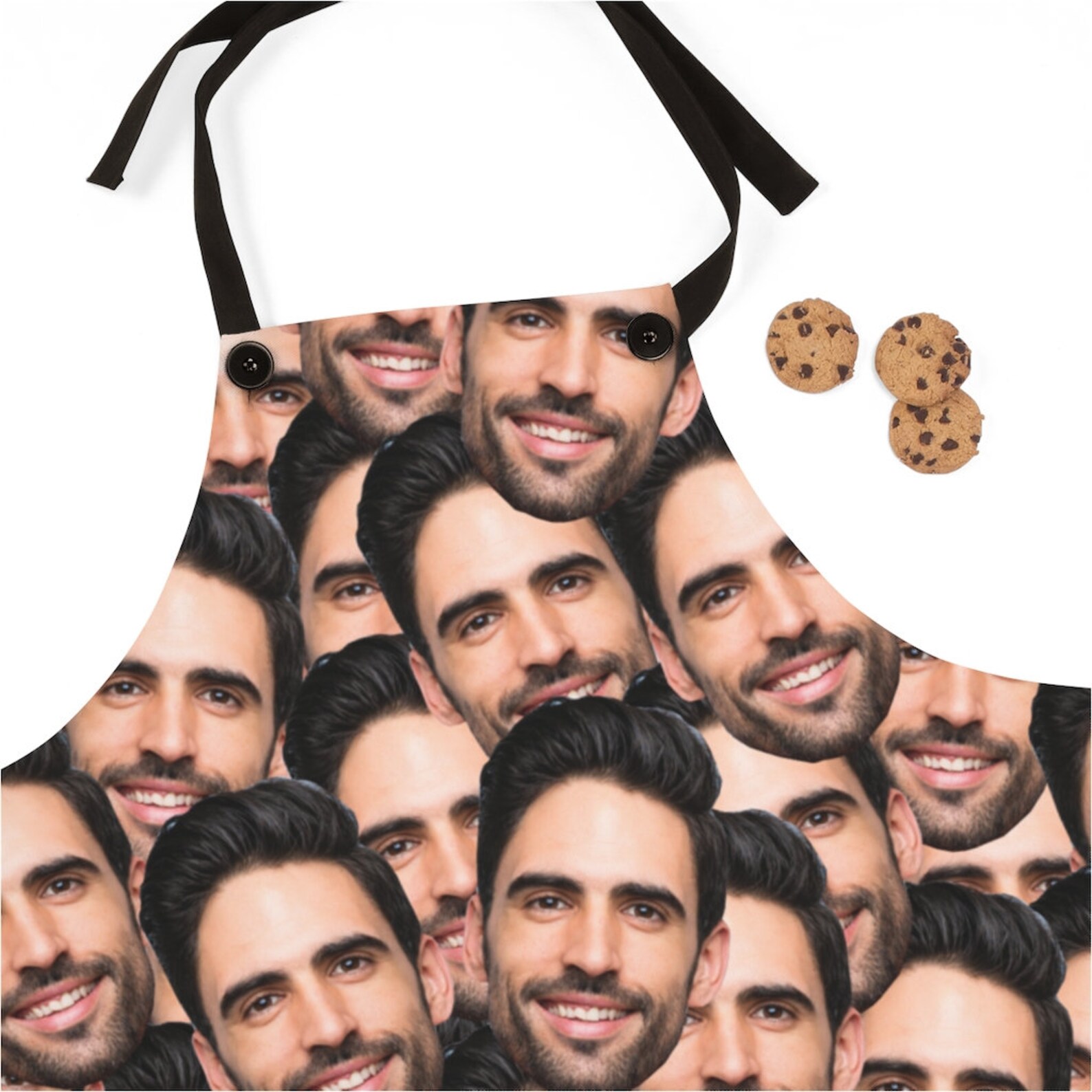 Custom Face Apron - Custom Picture Apron - Funny Apron - Picture Apron ...