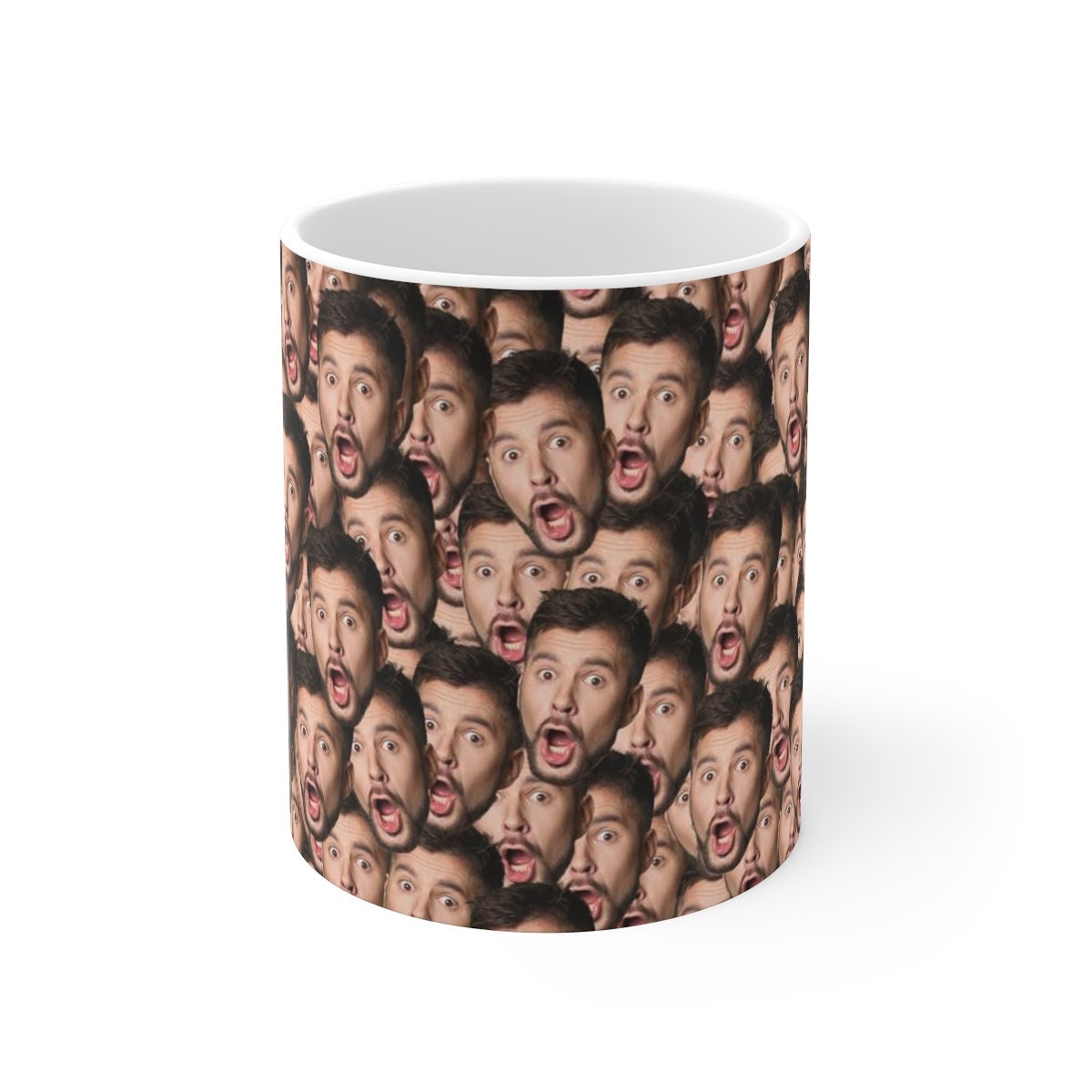 Multiple Face Mug Custom Face Mug Personalized Coffee Mug - Etsy