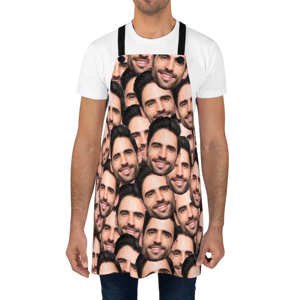 Custom Face Apron - Custom Picture Apron - Funny Apron - Picture Apron ...