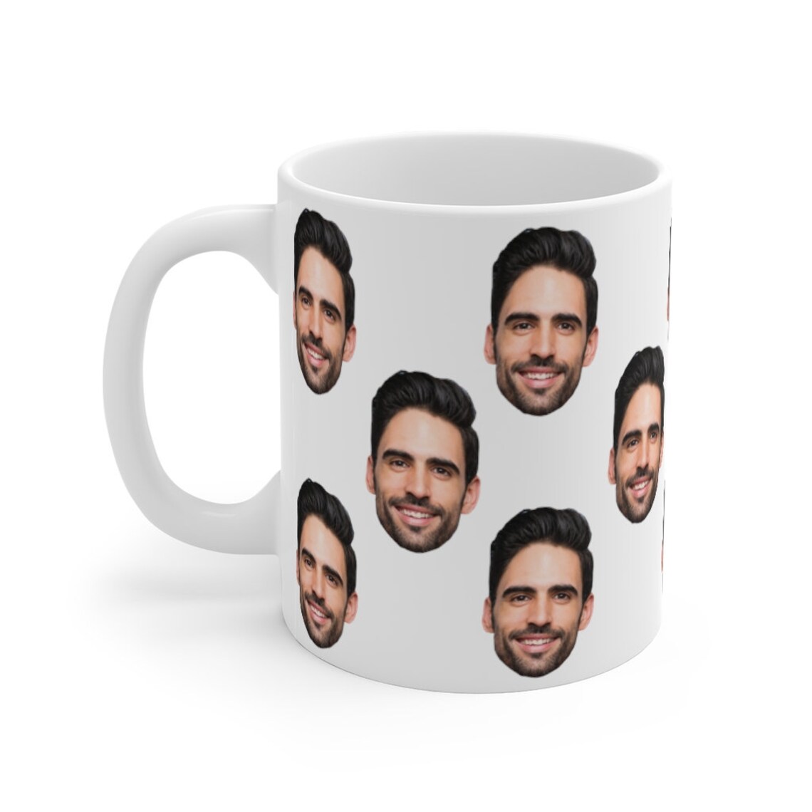 Custom Face Mug - Personalized Coffee Mug - Custom Face Gift - Picture ...