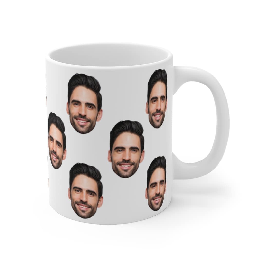 Custom Face Mug - Personalized Coffee Mug - Custom Face Gift - Picture ...