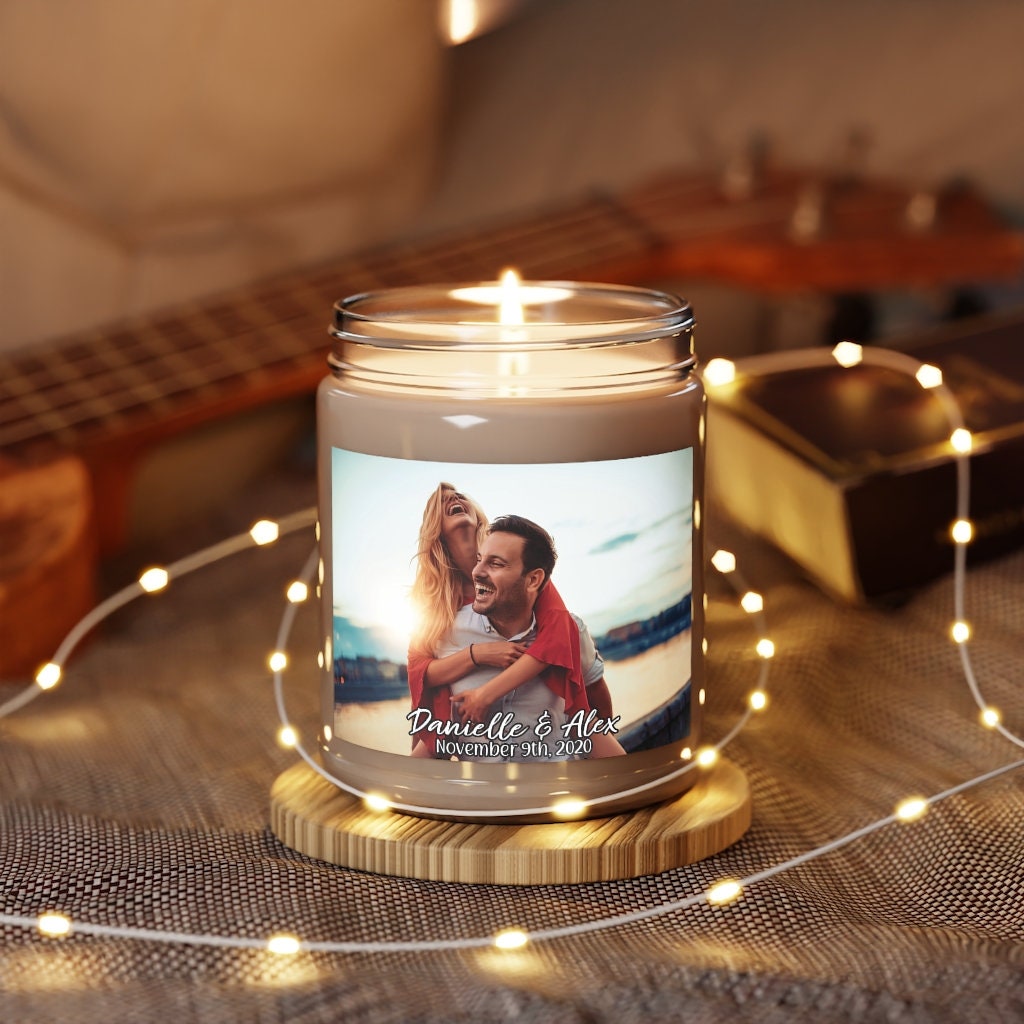 Custom Photo Candle Personalized Photo Candle Picture - Etsy