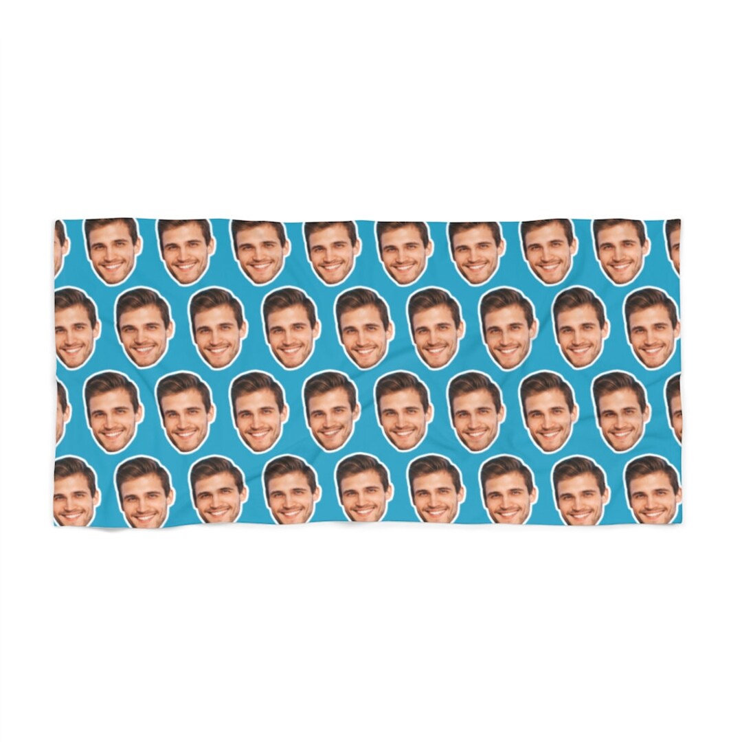 Custom Face Towel - Photo Face Towel - Personalized Face Towel - Custom ...