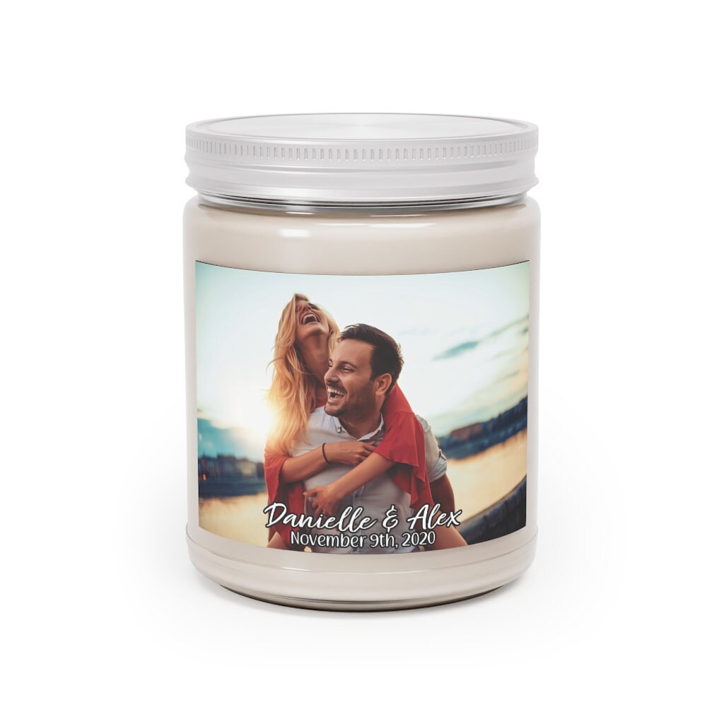 Custom Photo Candle - Personalized Photo Candle - Picture Candle ...