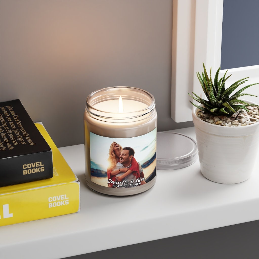 Custom Photo Candle Personalized Photo Candle Picture - Etsy