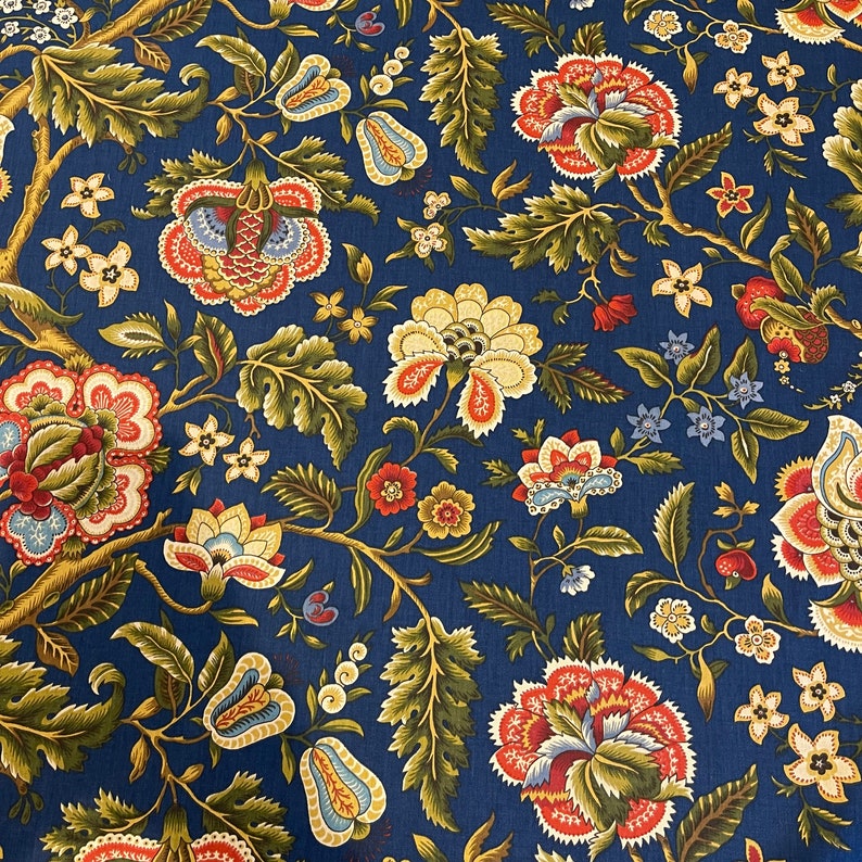Fabric, Waverly Fabric, 54 in Wide, Cotton Fabric, Waverly, imperial ...