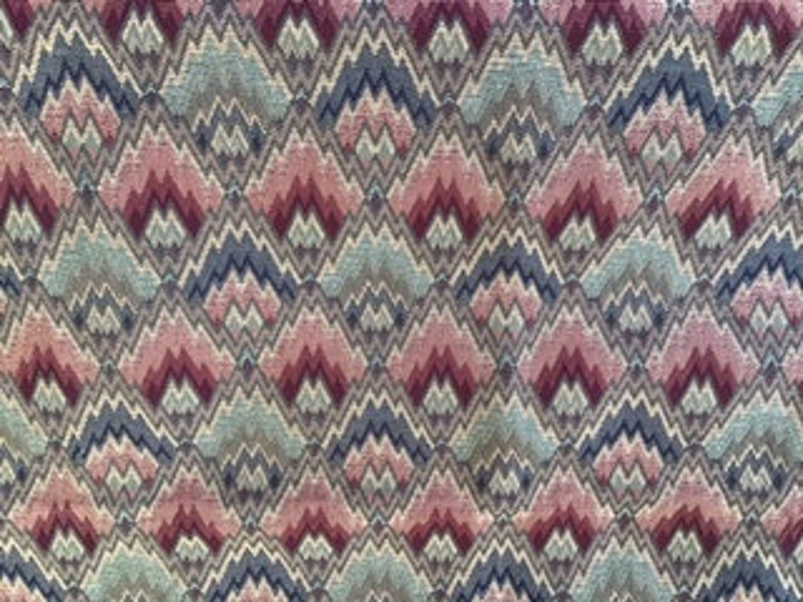 Fabric, Flame Stitch, Woven - Etsy
