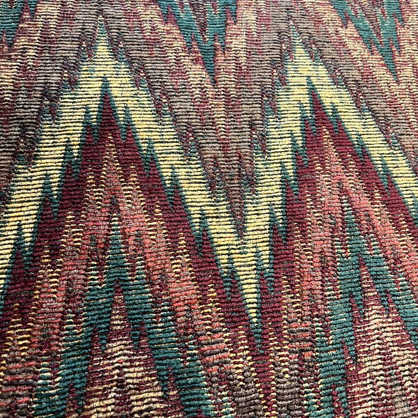 Flame Stitch Fabric - Etsy