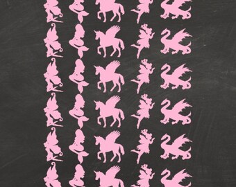 Fairy stickers | Etsy