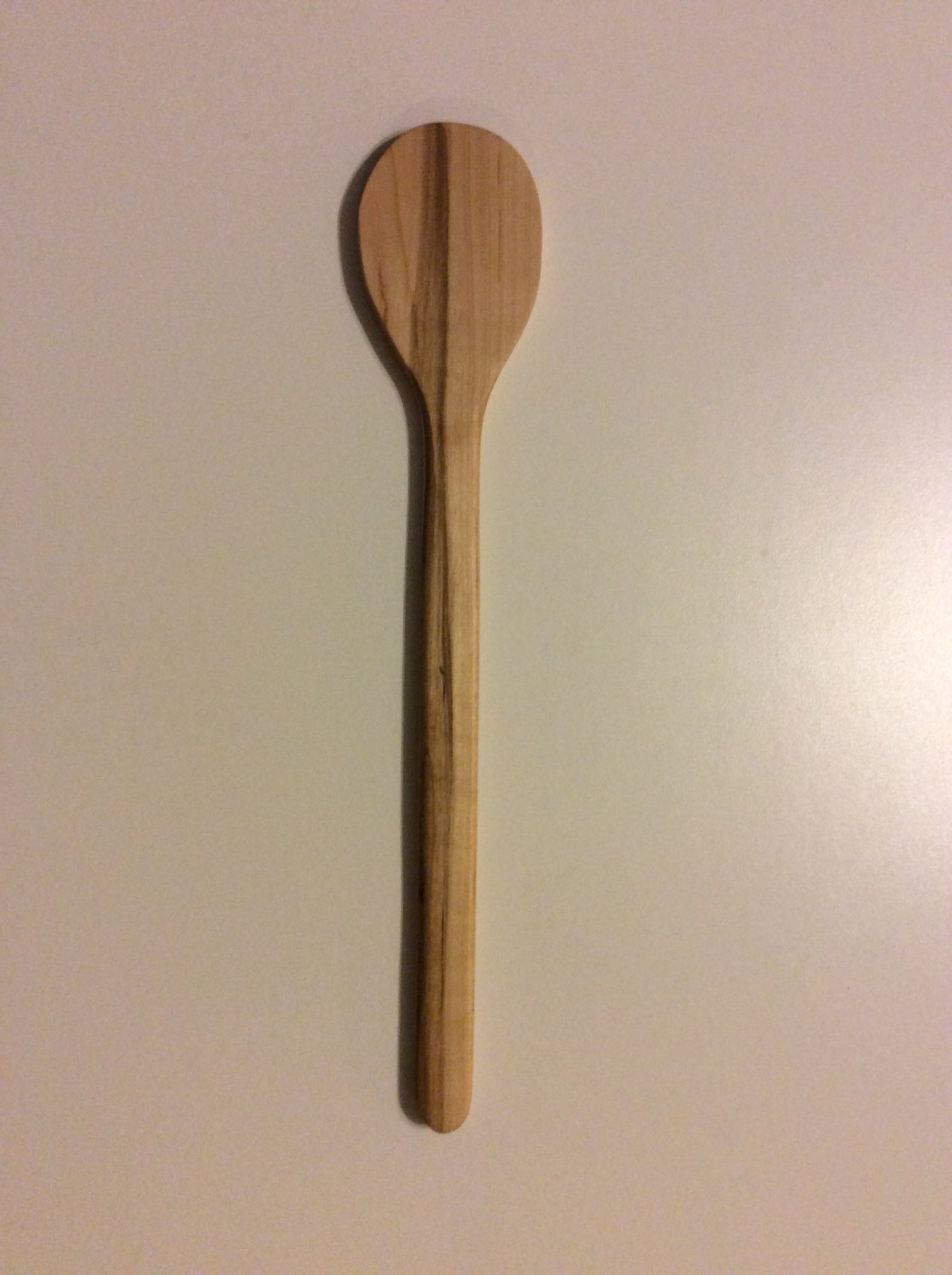 Maple Wooden Flat Spoon, Large - Etsy