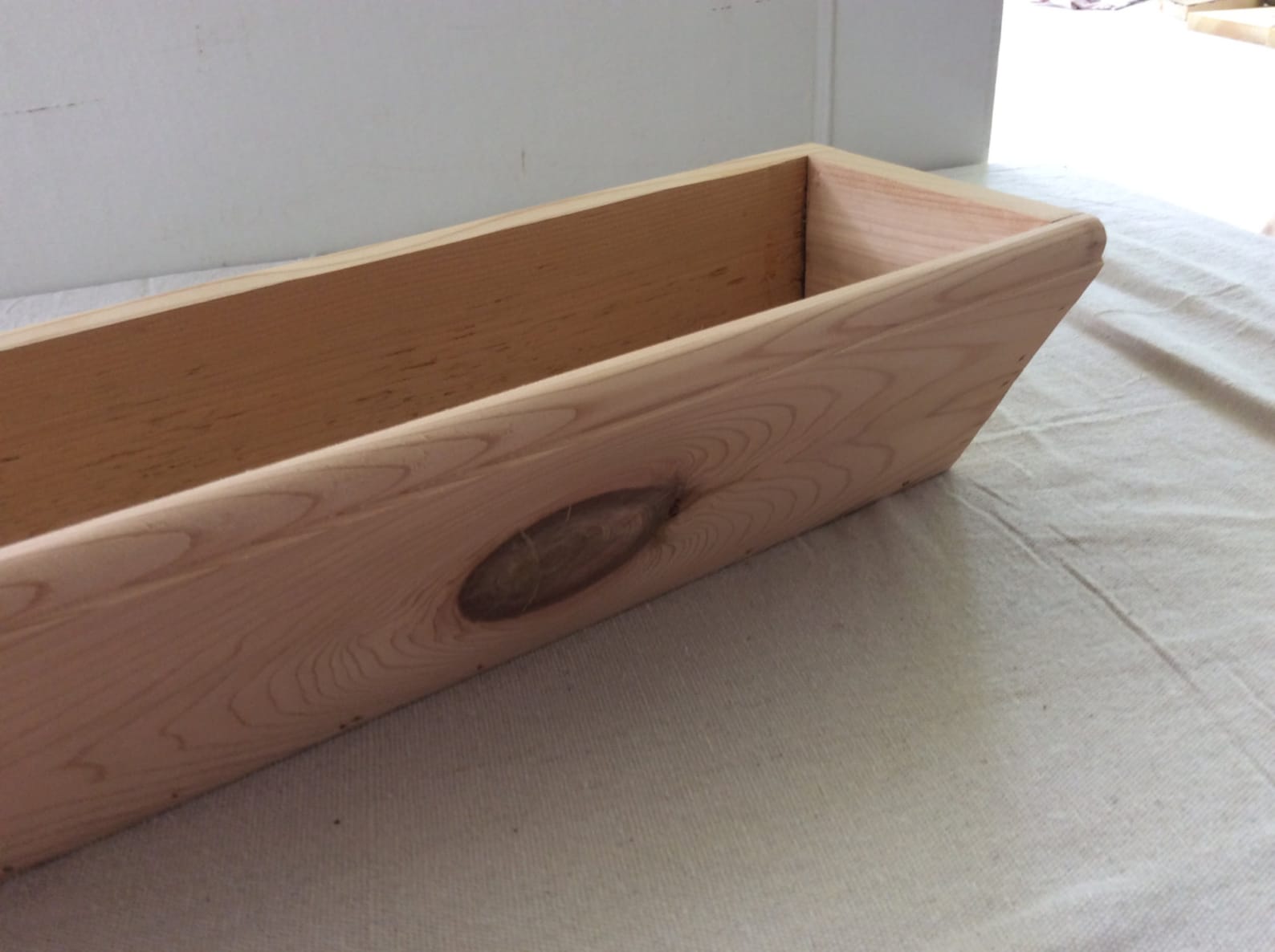 Decorative Cedar Box Window Planter Assorted Sizes Natural - Etsy