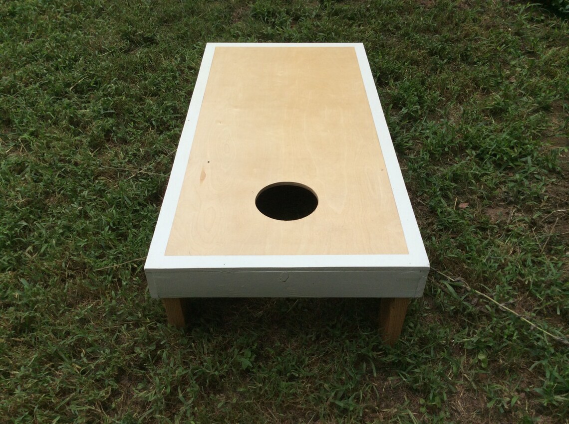 Waterproof Finished Cornhole Board Single Lightweight Edge | Etsy