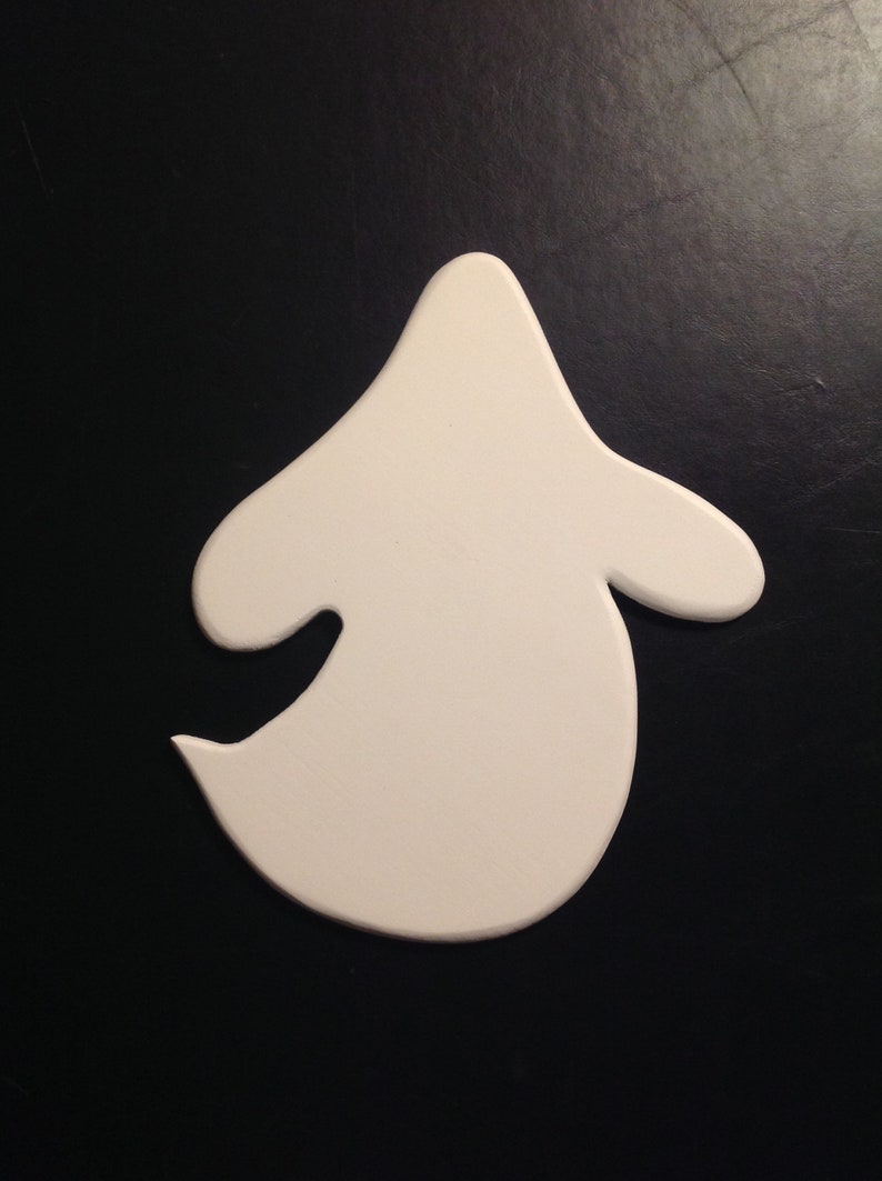 Ghost Wood Cutout Natural Ready to Use Ready to Paint | Etsy