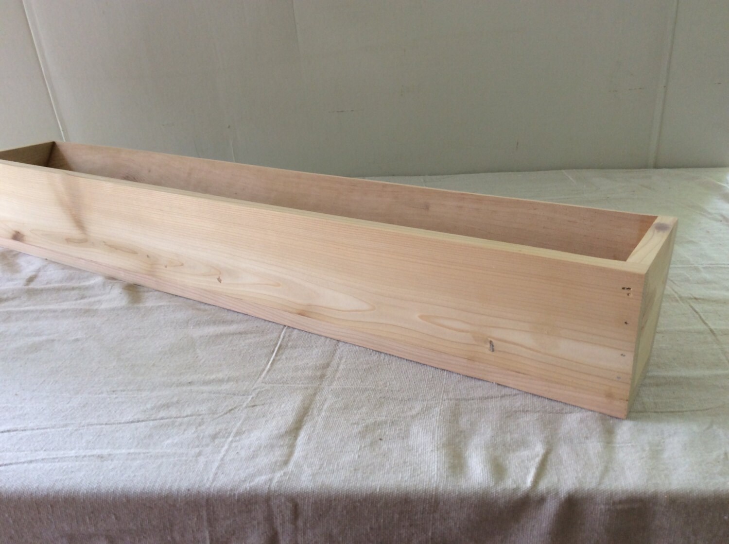 Decorative Cedar Box Window Planter Assorted Sizes Natural - Etsy