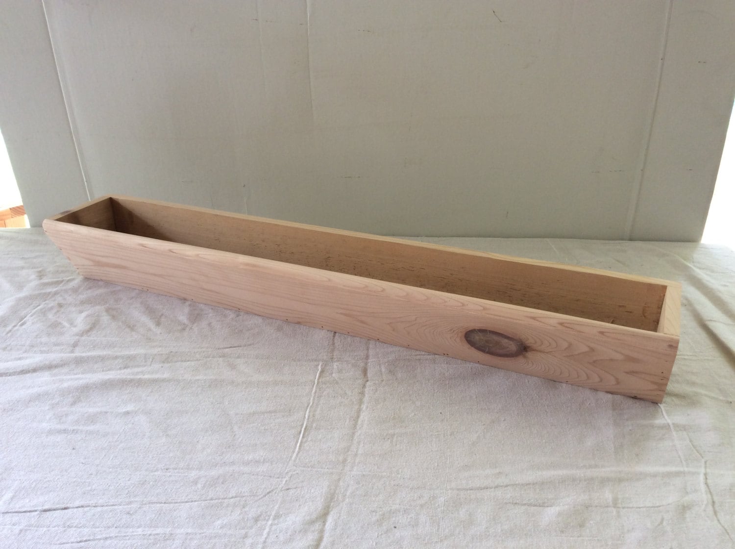 Decorative Cedar Box Window Planter Assorted Sizes Natural - Etsy