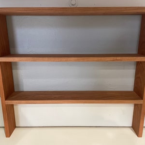 Customizable Backsplash Cutout Countertop Spice Rack, Fixed Shelves ...