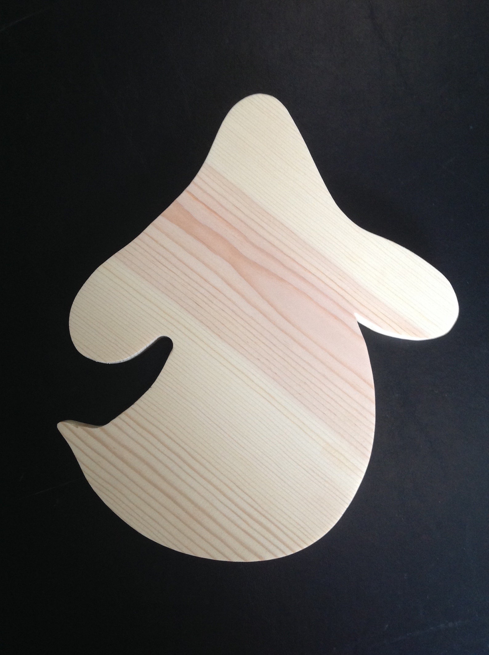 Ghost Wood Cutout Natural Ready to Use Ready to Paint | Etsy