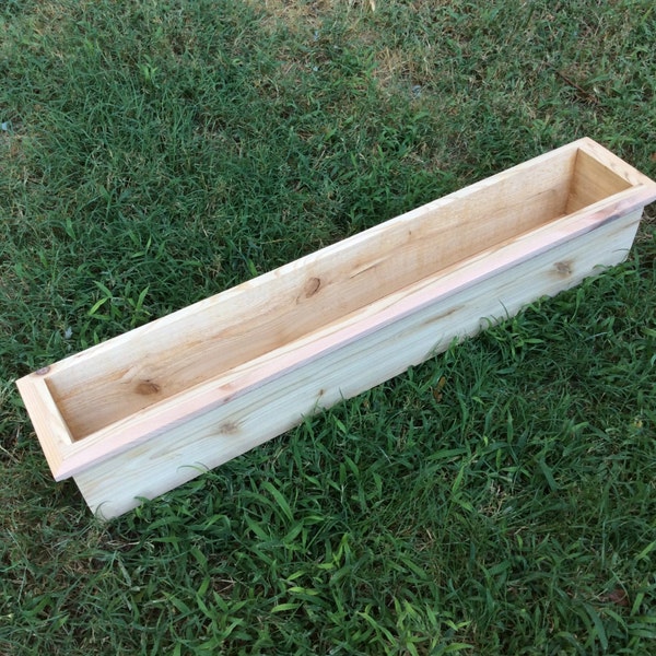 Cedar Window Boxes - Etsy