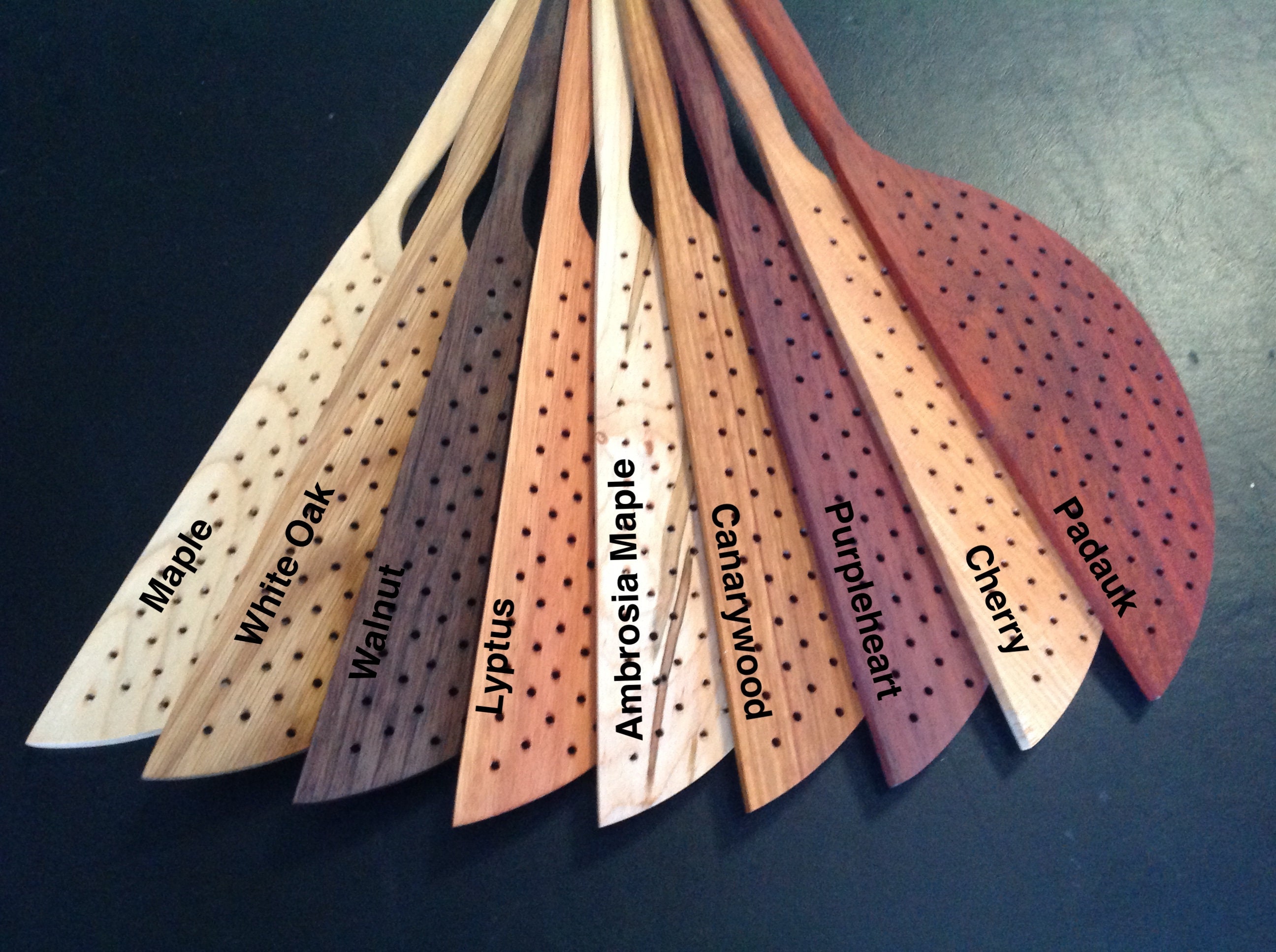 Wooden 10" Pot Strainer, Hand Strainer. Quick Draining, Large and Small ...