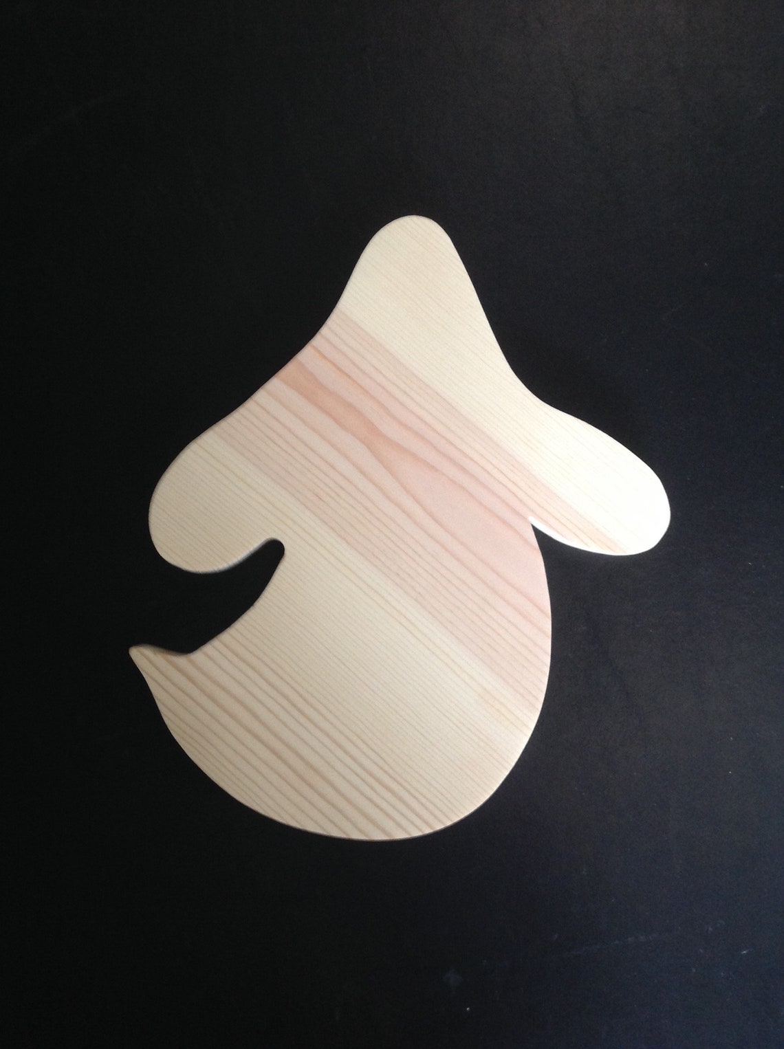 Ghost Wood Cutout Natural Ready to Use Ready to Paint | Etsy