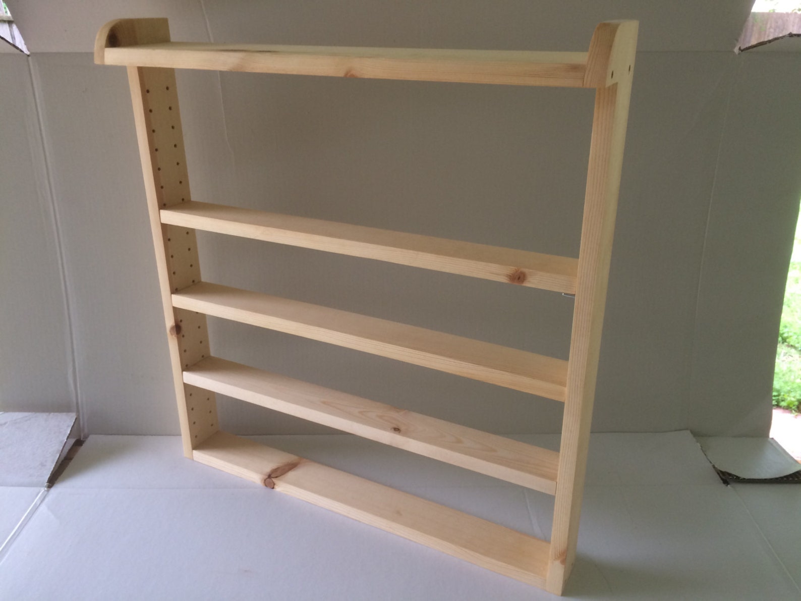 Customizable Spice Rack, Movable Shelves, Ornate Large Storage Top ...