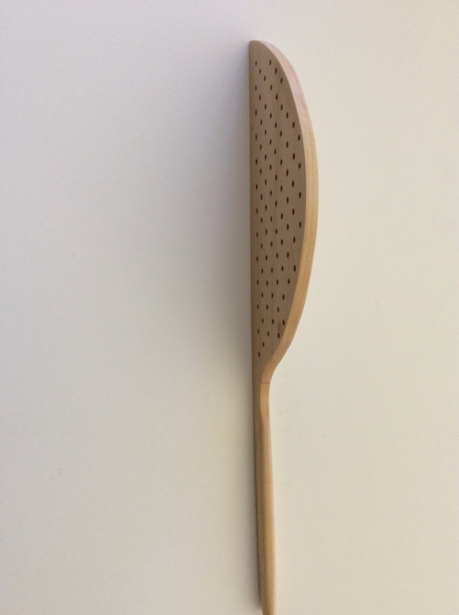 Wooden 10" Pot Strainer, Hand Strainer. Quick Draining, Large and Small ...