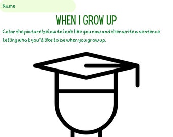 When I Grow up / Original Illustration ART Print SIGNED / 8 X 10 - Etsy
