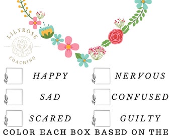 Art Therapy Journal Prompt Cards Tools Resource Therapeutic Healing ...