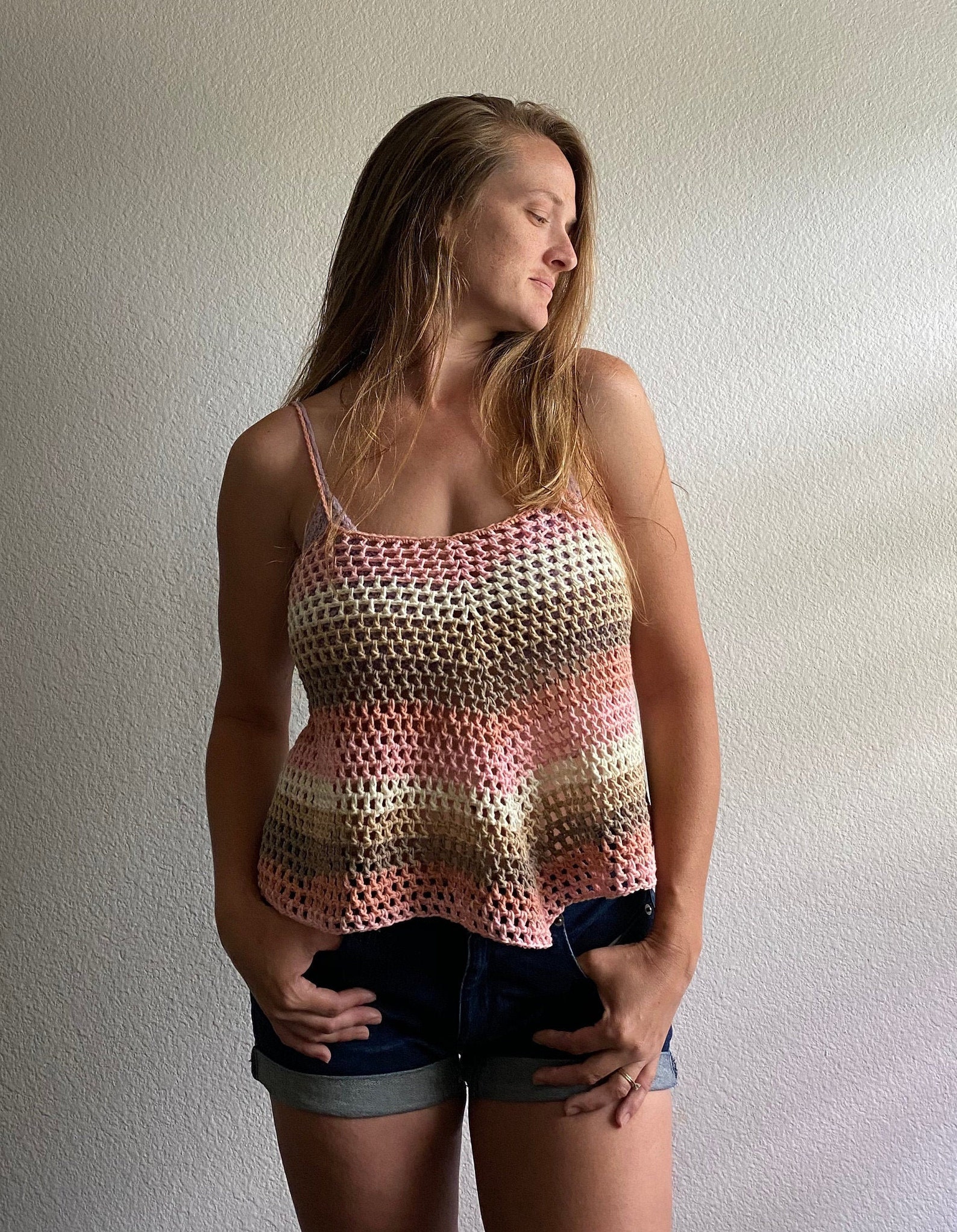 Easy Rider Tank Top Crochet Pattern | Etsy