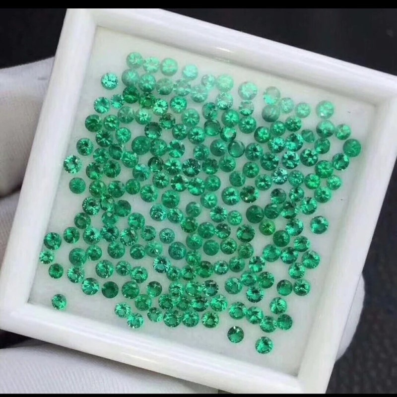Emerald 2 Mm Loose - Etsy
