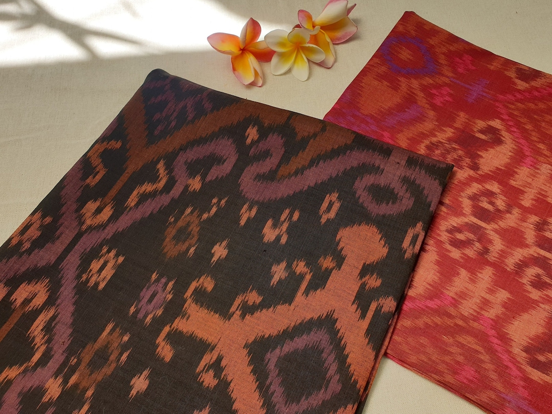 Sarong Batik Pattern Pareo, Muslin, Cotton Wrap. Traditional Indonesian ...