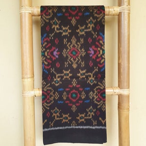 Long Soft Batik Sarongs Balinese Endek Traditional Woven Ikat Cotton ...