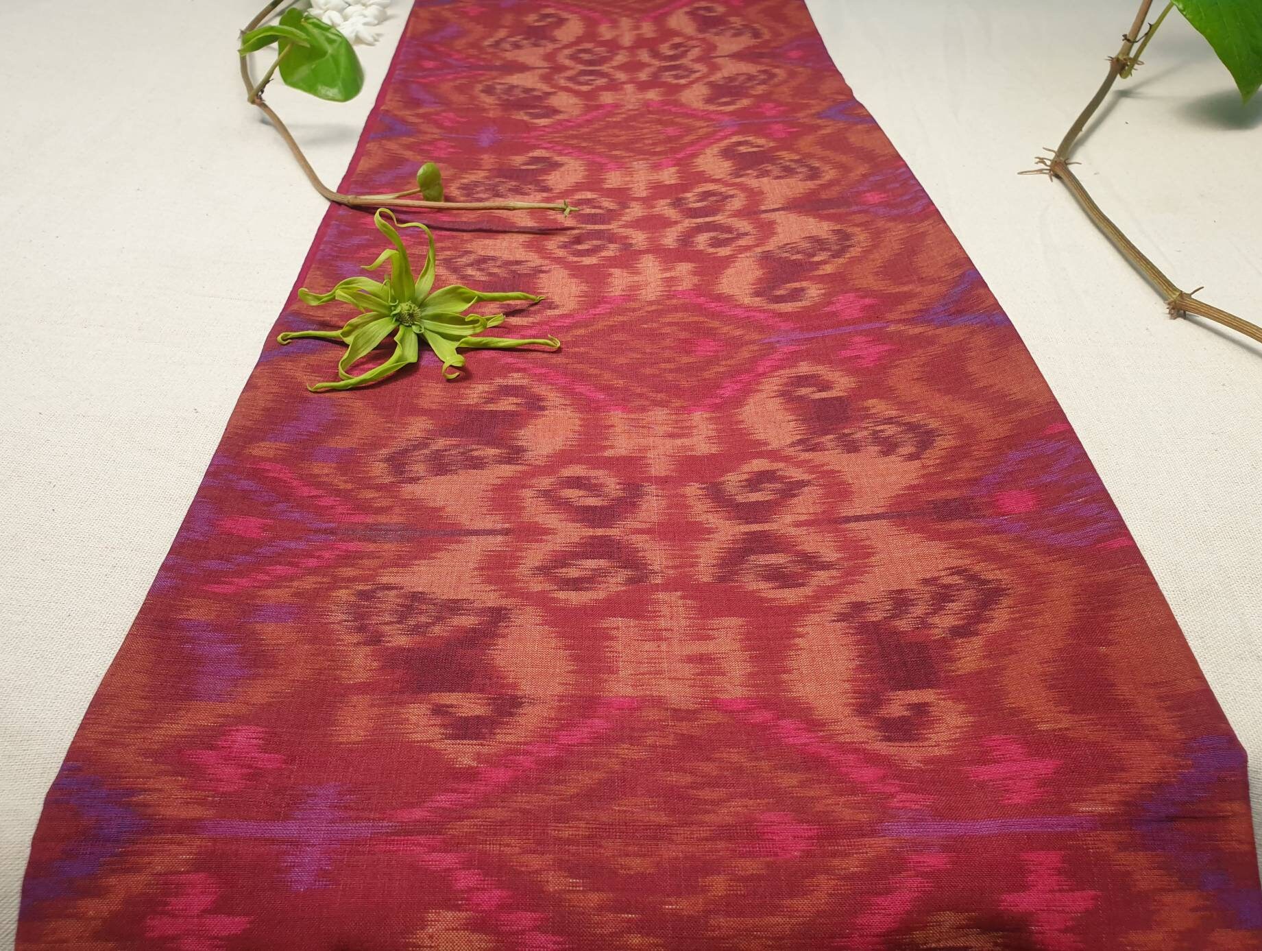 Sarong Batik Pattern Pareo, Muslin, Cotton Wrap. Traditional Indonesian ...